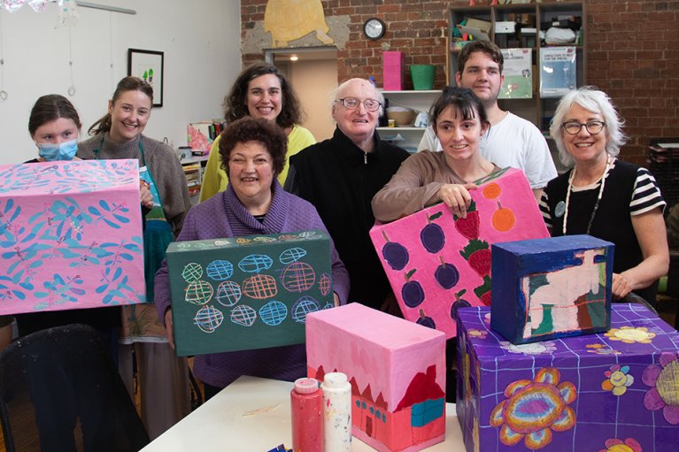 genU studio artists—RISE | Geelong Gallery